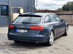 Black Audi A6 2014 in Siauliai, with an engine capacity of 3.00 L and mileage of 234 thousand km for 11200 €, photo 7 on AUTOMOTO.COM.LV