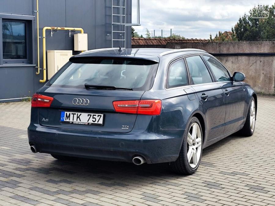Black Audi A6 2014 in Siauliai, with an engine capacity of 3.00 L and mileage of 234 thousand km for 11200 €, photo 7 on AUTOMOTO.COM.LV
