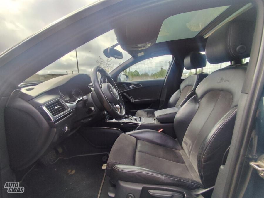 Black Audi A6 2014 in Siauliai, with an engine capacity of 3.00 L and mileage of 234 thousand km for 11200 €, photo 9 on AUTOMOTO.COM.LV
