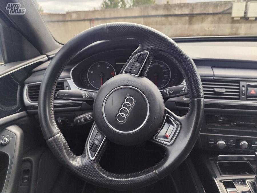 Black Audi A6 2014 in Siauliai, with an engine capacity of 3.00 L and mileage of 234 thousand km for 11200 €, photo 11 on AUTOMOTO.COM.LV