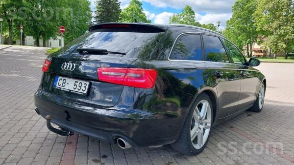 Black Audi A6 2014 in Aluksne, with an engine capacity of 3.00 L and mileage of 0 thousand km for 7650 €, photo 8 on AUTOMOTO.COM.LV