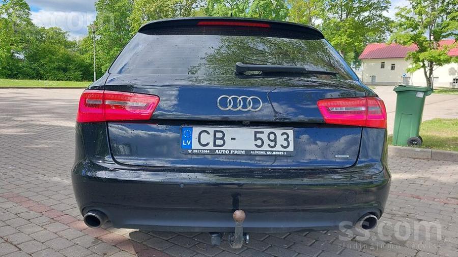 Черный Ауди А6 2014 в Алуксне, объемом двигателя 3.00 л и пробегом 0 тыс. км за 7650 €, фото 10 на AUTOMOTO.COM.LV