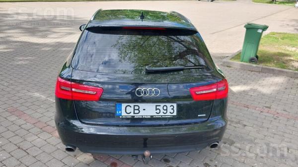 Black Audi A6 2014 in Aluksne, with an engine capacity of 3.00 L and mileage of 0 thousand km for 7650 €, photo 10 on AUTOMOTO.COM.LV
