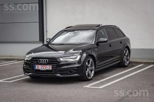 Black Audi A6 2014 in Riga, with an engine capacity of 3.00 L and mileage of 248 thousand km for 15500 €, photo  on AUTOMOTO.COM.LV