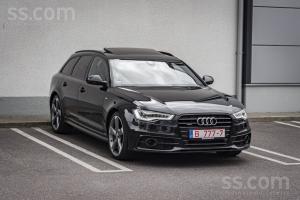 Black Audi A6 2014 in Riga, with an engine capacity of 3.00 L and mileage of 248 thousand km for 15500 €, photo 4 on AUTOMOTO.COM.LV