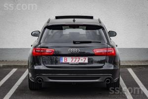 Black Audi A6 2014 in Riga, with an engine capacity of 3.00 L and mileage of 248 thousand km for 15500 €, photo 6 on AUTOMOTO.COM.LV