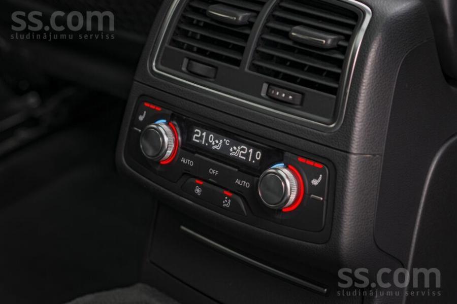 Black Audi A6 2014 in Riga, with an engine capacity of 3.00 L and mileage of 248 thousand km for 15500 €, photo 12 on AUTOMOTO.COM.LV