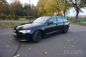 Black Audi A6 2014 in Riga, with an engine capacity of 3.00 L and mileage of 316 thousand km for 10000 €, photo 3 on AUTOMOTO.COM.LV