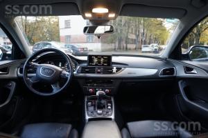 Black Audi A6 2014 in Riga, with an engine capacity of 3.00 L and mileage of 316 thousand km for 10000 €, photo 9 on AUTOMOTO.COM.LV