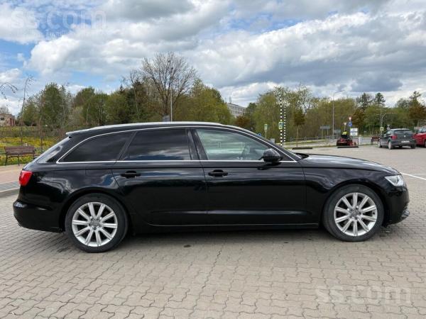 Black Audi A6 2014 in Saldus, with an engine capacity of 3.00 L and mileage of 231 thousand km for 9250 €, photo 4 on AUTOMOTO.COM.LV