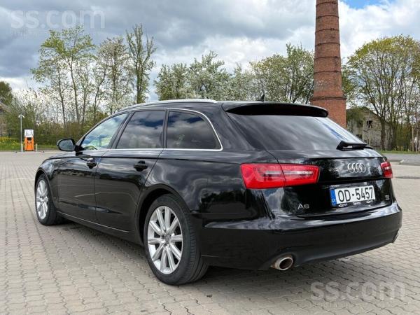 Black Audi A6 2014 in Saldus, with an engine capacity of 3.00 L and mileage of 231 thousand km for 9250 €, photo 7 on AUTOMOTO.COM.LV