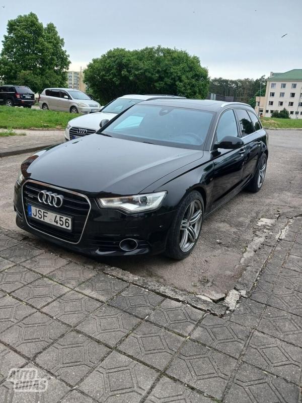 Black Audi A6 2014 in Utena, with an engine capacity of 3.00 L and mileage of 284 thousand km for 10000 €, photo 1 on AUTOMOTO.COM.LV