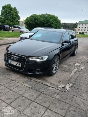 Melns Audi A6 2014 Utena, ar dzinēja tilpumu 3.00 L un nobraukumu 284 tūkst. km par 10000 €, foto  vietnē AUTOMOTO.COM.LV