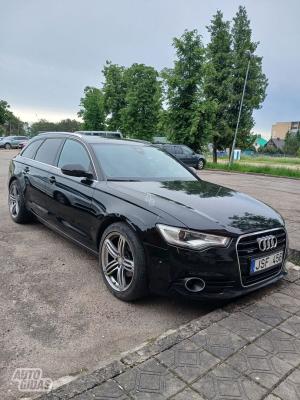 Melns Audi A6 2014 Utena, ar dzinēja tilpumu 3.00 L un nobraukumu 284 tūkst. km par 10000 €, foto 3 vietnē AUTOMOTO.COM.LV