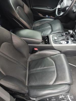 Melns Audi A6 2014 Utena, ar dzinēja tilpumu 3.00 L un nobraukumu 284 tūkst. km par 10000 €, foto 4 vietnē AUTOMOTO.COM.LV