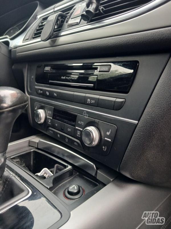 Black Audi A6 2014 in Utena, with an engine capacity of 3.00 L and mileage of 284 thousand km for 10000 €, photo 4 on AUTOMOTO.COM.LV