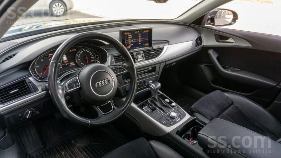 Melns Audi A6 2014 Rīga, ar dzinēja tilpumu 3.00 L un nobraukumu 278 tūkst. km par 8990 €, foto 11 vietnē AUTOMOTO.COM.LV