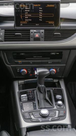Melns Audi A6 2014 Rīga, ar dzinēja tilpumu 3.00 L un nobraukumu 278 tūkst. km par 8990 €, foto 14 vietnē AUTOMOTO.COM.LV