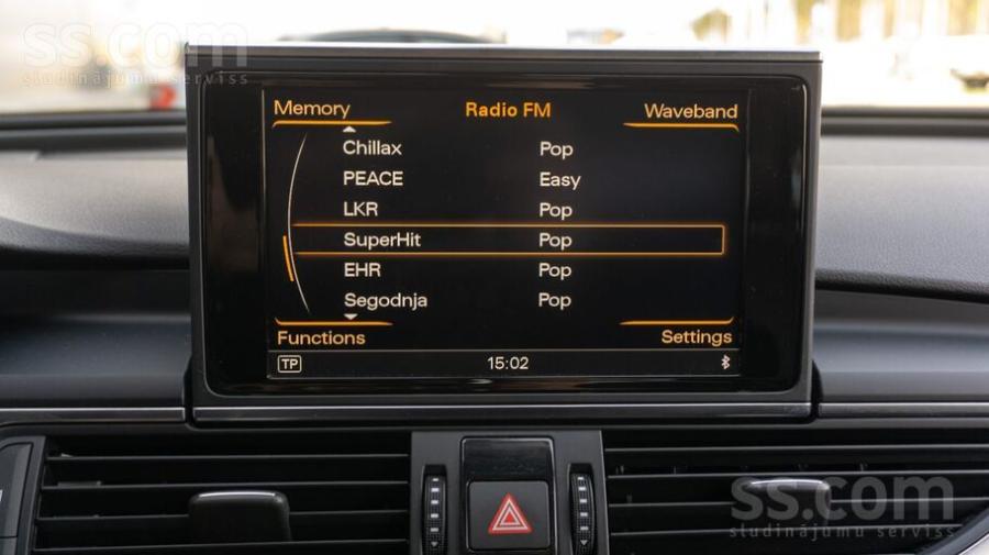 Melns Audi A6 2014 Rīga, ar dzinēja tilpumu 3.00 L un nobraukumu 278 tūkst. km par 8990 €, foto 19 vietnē AUTOMOTO.COM.LV