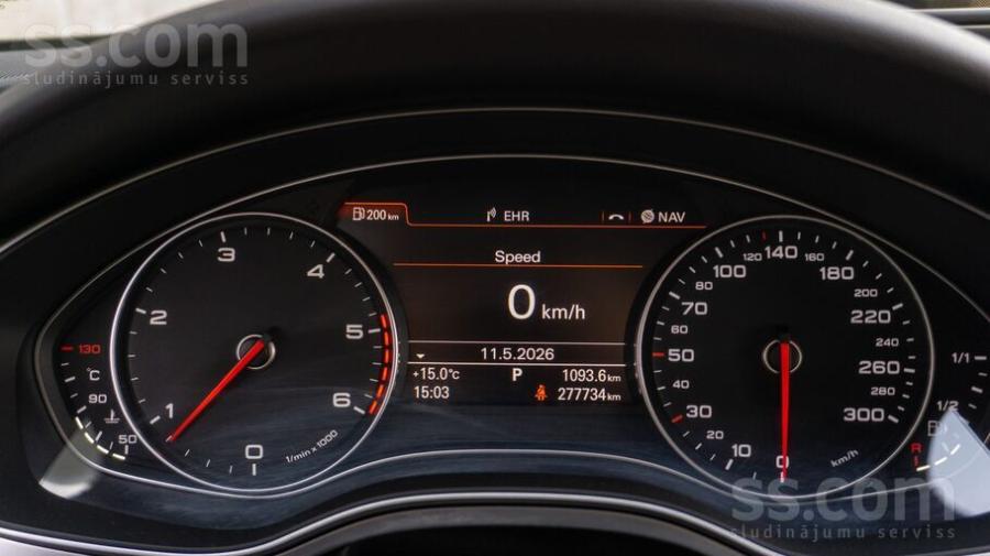 Melns Audi A6 2014 Rīga, ar dzinēja tilpumu 3.00 L un nobraukumu 278 tūkst. km par 8990 €, foto 26 vietnē AUTOMOTO.COM.LV