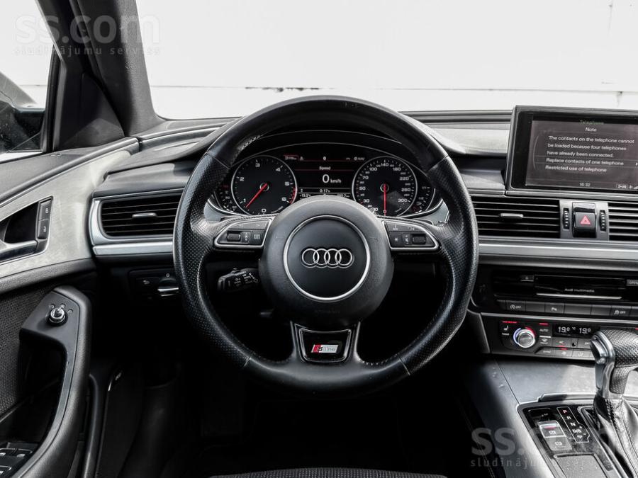 Melns Audi A6 2014 Rīga, ar dzinēja tilpumu 3.00 L un nobraukumu 0 tūkst. km par 14490 €, foto 26 vietnē AUTOMOTO.COM.LV