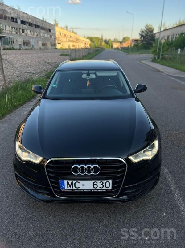 Melns Audi A6 2014 Daugavpils, ar dzinēja tilpumu 2.00 L un nobraukumu 283 tūkst. km par 9500 €, foto 5 vietnē AUTOMOTO.COM.LV