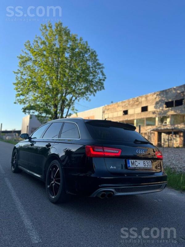 Melns Audi A6 2014 Daugavpils, ar dzinēja tilpumu 2.00 L un nobraukumu 283 tūkst. km par 9500 €, foto 6 vietnē AUTOMOTO.COM.LV