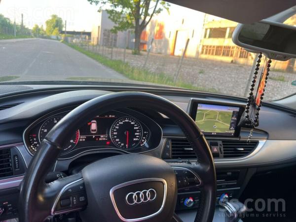 Melns Audi A6 2014 Daugavpils, ar dzinēja tilpumu 2.00 L un nobraukumu 283 tūkst. km par 9500 €, foto 7 vietnē AUTOMOTO.COM.LV