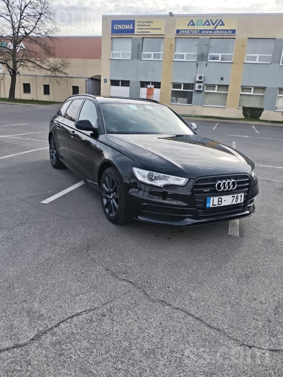 Melns Audi A6 2014 Rīga, ar dzinēja tilpumu 3.00 L un nobraukumu 385 tūkst. km par 14900 €, foto 1 vietnē AUTOMOTO.COM.LV