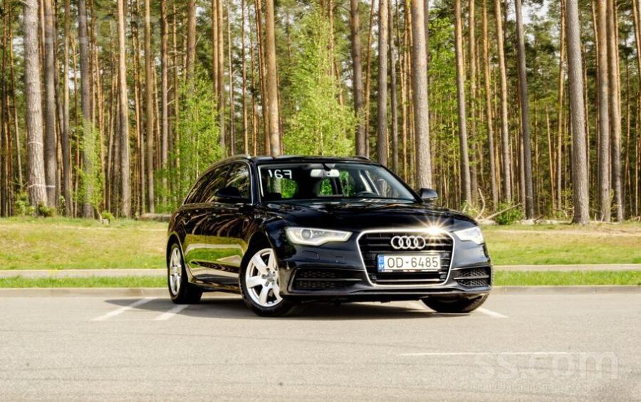 Black Audi A6 2014 in Riga, with an engine capacity of 3.00 L and mileage of 278 thousand km for 7890 €, photo 3 on AUTOMOTO.COM.LV