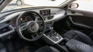 Black Audi A6 2014 in Riga, with an engine capacity of 3.00 L and mileage of 278 thousand km for 7890 €, photo 11 on AUTOMOTO.COM.LV