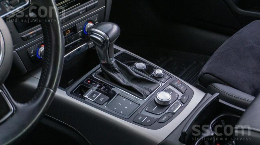 Black Audi A6 2014 in Riga, with an engine capacity of 3.00 L and mileage of 278 thousand km for 7890 €, photo 16 on AUTOMOTO.COM.LV