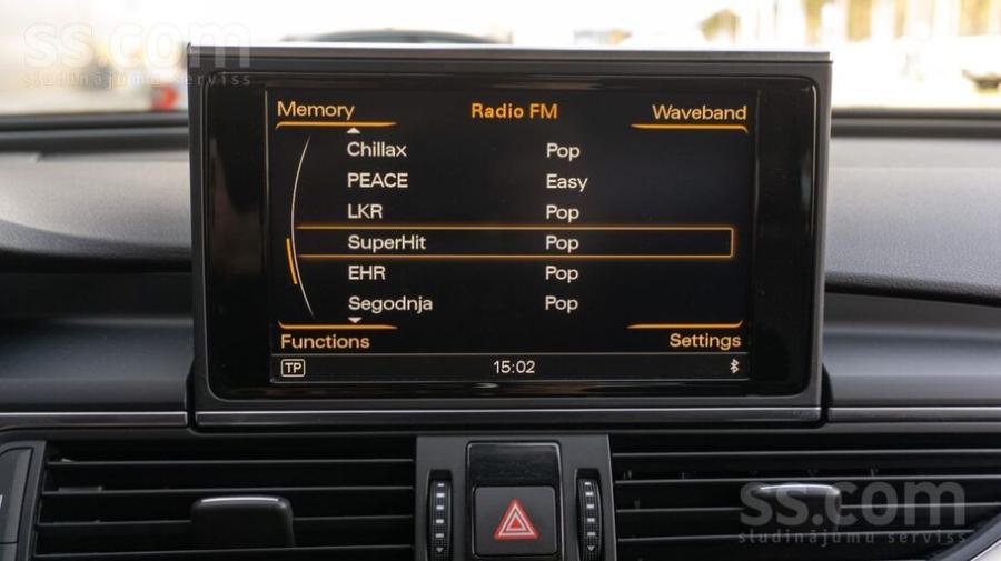 Black Audi A6 2014 in Riga, with an engine capacity of 3.00 L and mileage of 278 thousand km for 7890 €, photo 19 on AUTOMOTO.COM.LV