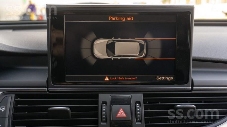Black Audi A6 2014 in Riga, with an engine capacity of 3.00 L and mileage of 278 thousand km for 7890 €, photo 20 on AUTOMOTO.COM.LV