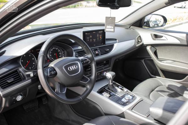 Black Audi A6 2014 in Kaunas, with an engine capacity of 2.00 L and mileage of 258 thousand km for 9800 €, photo 7 on AUTOMOTO.COM.LV