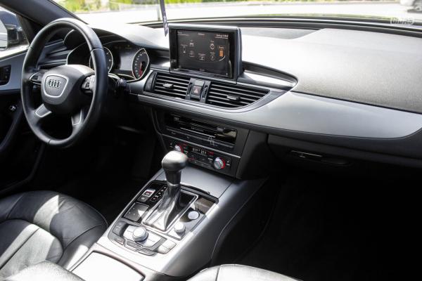 Black Audi A6 2014 in Kaunas, with an engine capacity of 2.00 L and mileage of 258 thousand km for 9800 €, photo 9 on AUTOMOTO.COM.LV