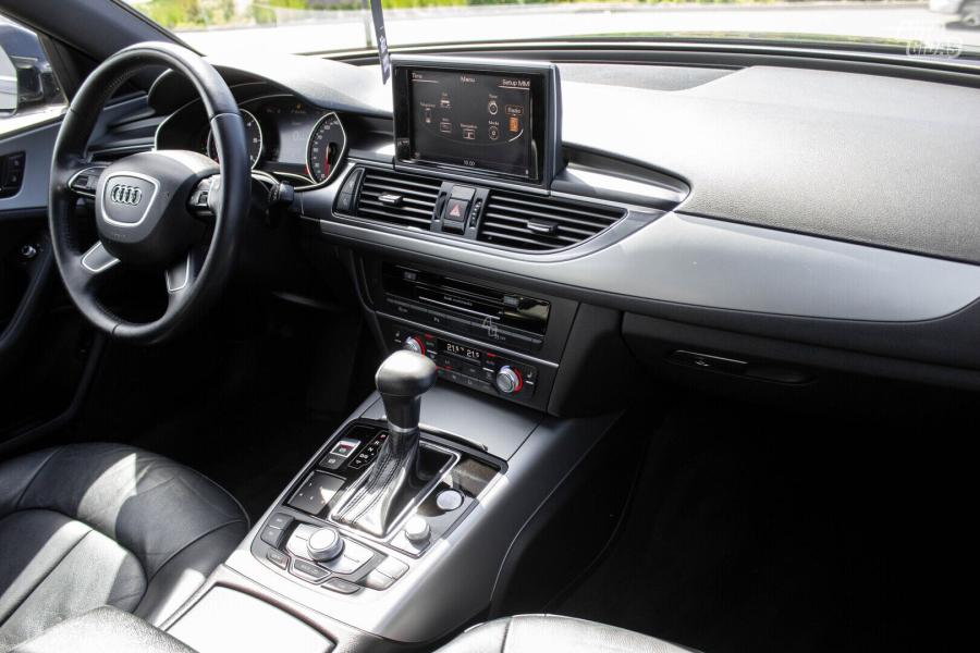 Black Audi A6 2014 in Kaunas, with an engine capacity of 2.00 L and mileage of 258 thousand km for 9800 €, photo 10 on AUTOMOTO.COM.LV