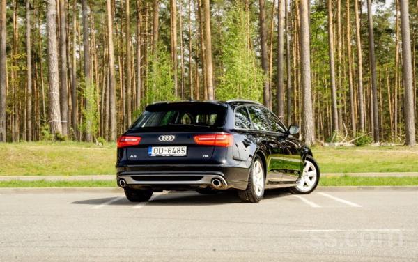 Black Audi A6 2014 in Riga, with an engine capacity of 3.00 L and mileage of 278 thousand km for 7890 €, photo 5 on AUTOMOTO.COM.LV