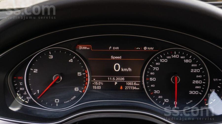 Melns Audi A6 2014 Rīga, ar dzinēja tilpumu 3.00 L un nobraukumu 278 tūkst. km par 7890 €, foto 25 vietnē AUTOMOTO.COM.LV