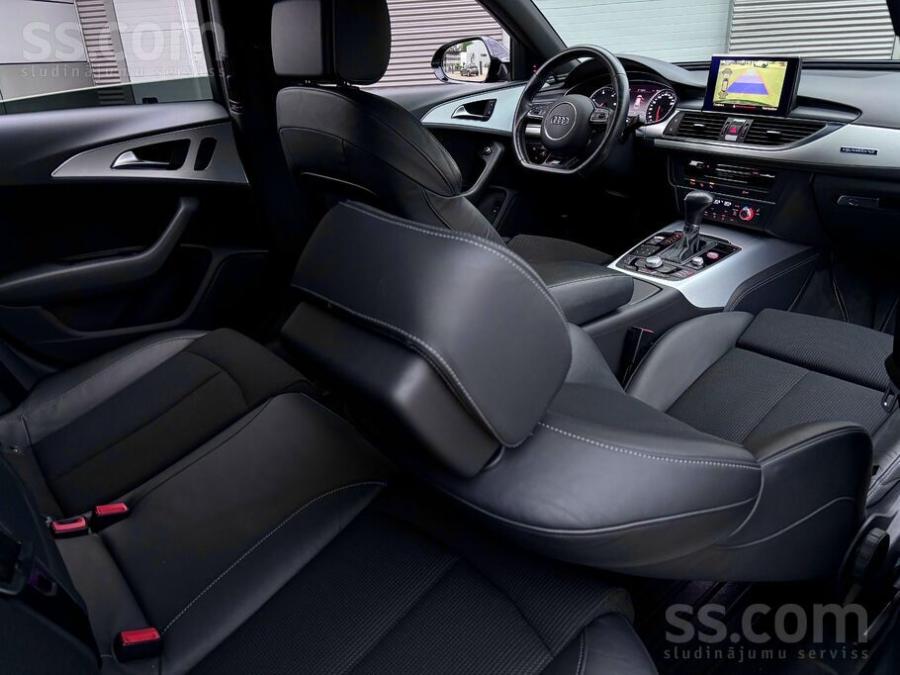 Melns Audi A6 2014 Rīga, ar dzinēja tilpumu 3.00 L un nobraukumu 224 tūkst. km par 13700 €, foto 6 vietnē AUTOMOTO.COM.LV