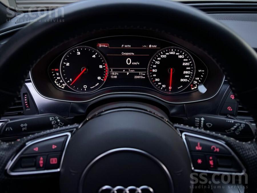 Melns Audi A6 2014 Rīga, ar dzinēja tilpumu 3.00 L un nobraukumu 224 tūkst. km par 13700 €, foto 17 vietnē AUTOMOTO.COM.LV