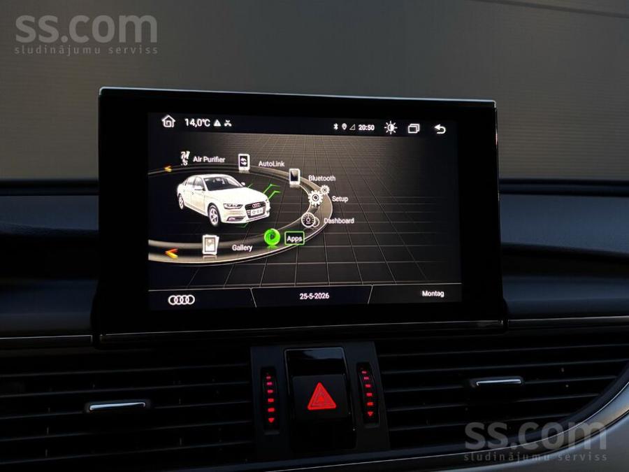 Melns Audi A6 2014 Rīga, ar dzinēja tilpumu 3.00 L un nobraukumu 224 tūkst. km par 13700 €, foto 26 vietnē AUTOMOTO.COM.LV