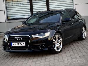 Melns Audi A6 2014 Rīga, ar dzinēja tilpumu 3.00 L un nobraukumu 224 tūkst. km par 13500 €, foto 1 vietnē AUTOMOTO.COM.LV