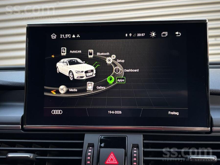 Melns Audi A6 2014 Rīga, ar dzinēja tilpumu 3.00 L un nobraukumu 224 tūkst. km par 13500 €, foto 26 vietnē AUTOMOTO.COM.LV