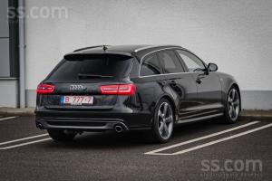 Black Audi A6 2014 in Riga, with an engine capacity of 3.00 L and mileage of 226 thousand km for 16500 €, photo 5 on AUTOMOTO.COM.LV