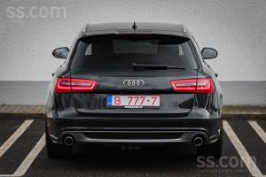 Black Audi A6 2014 in Riga, with an engine capacity of 3.00 L and mileage of 226 thousand km for 16500 €, photo 6 on AUTOMOTO.COM.LV