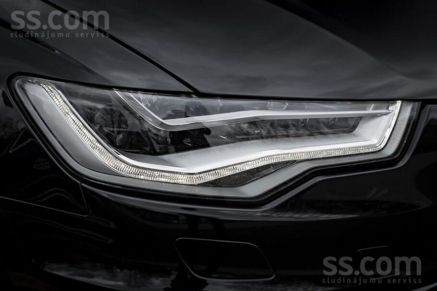 Black Audi A6 2014 in Riga, with an engine capacity of 3.00 L and mileage of 226 thousand km for 16500 €, photo 10 on AUTOMOTO.COM.LV