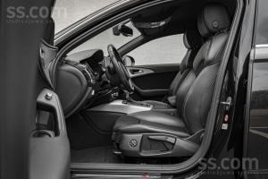 Black Audi A6 2014 in Riga, with an engine capacity of 3.00 L and mileage of 226 thousand km for 16500 €, photo 13 on AUTOMOTO.COM.LV