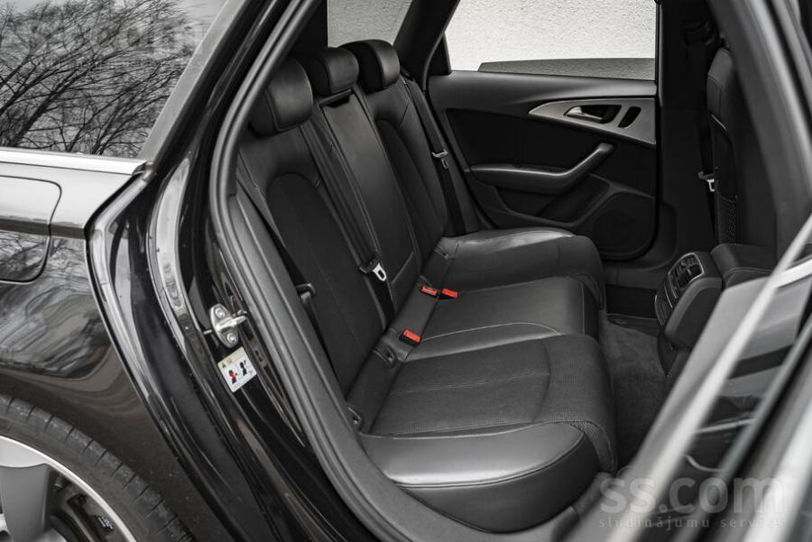 Black Audi A6 2014 in Riga, with an engine capacity of 3.00 L and mileage of 226 thousand km for 16500 €, photo 16 on AUTOMOTO.COM.LV