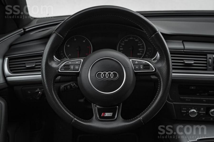 Black Audi A6 2014 in Riga, with an engine capacity of 3.00 L and mileage of 226 thousand km for 16500 €, photo 20 on AUTOMOTO.COM.LV